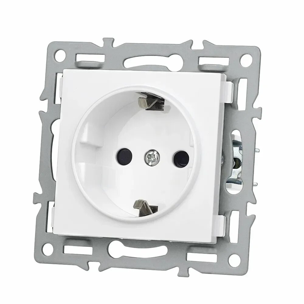 SRAN Розеточный модуль F1 белый EU