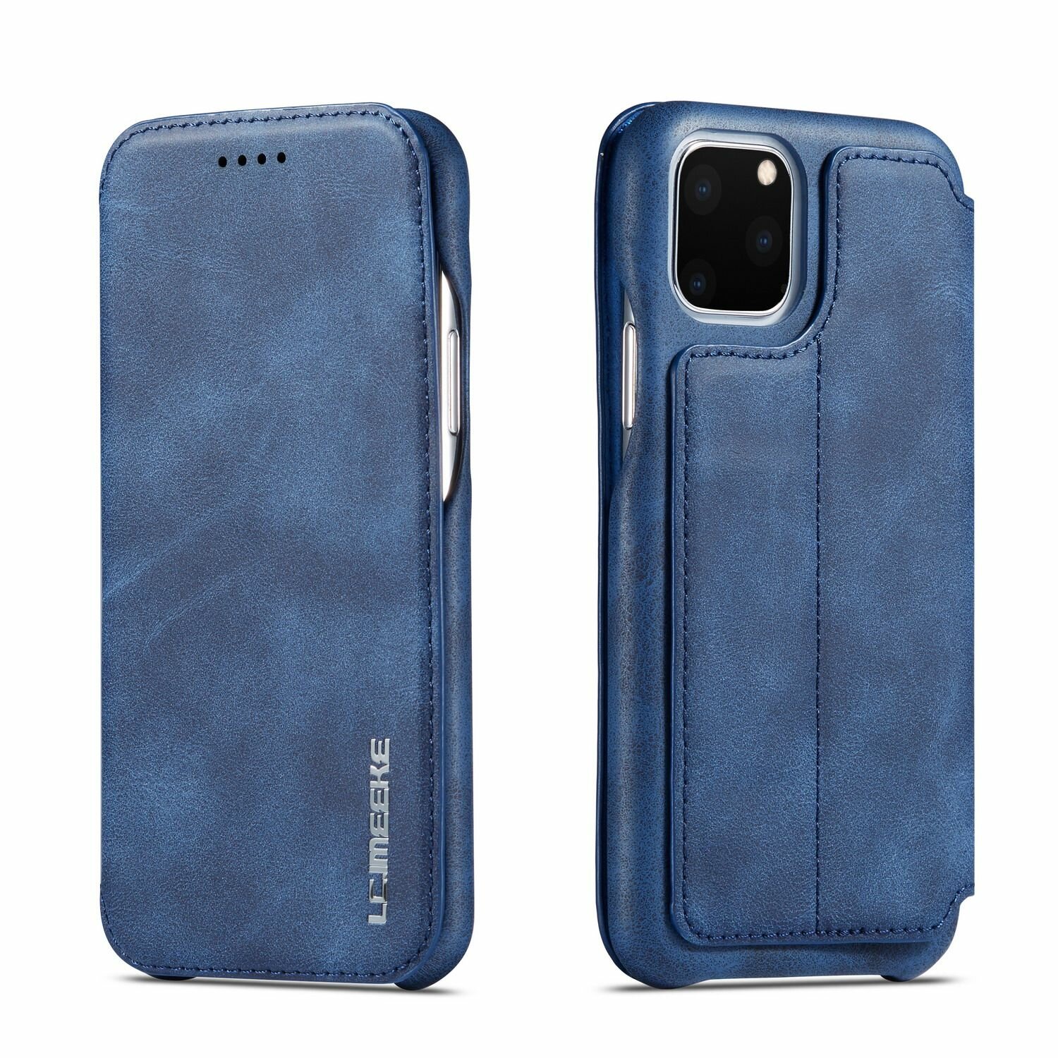 LCIMEEKE Чехол для Apple iPhone 11 Pro Max Кожаный Чехол защитный на Айфон 11 Про макс книжка чехол