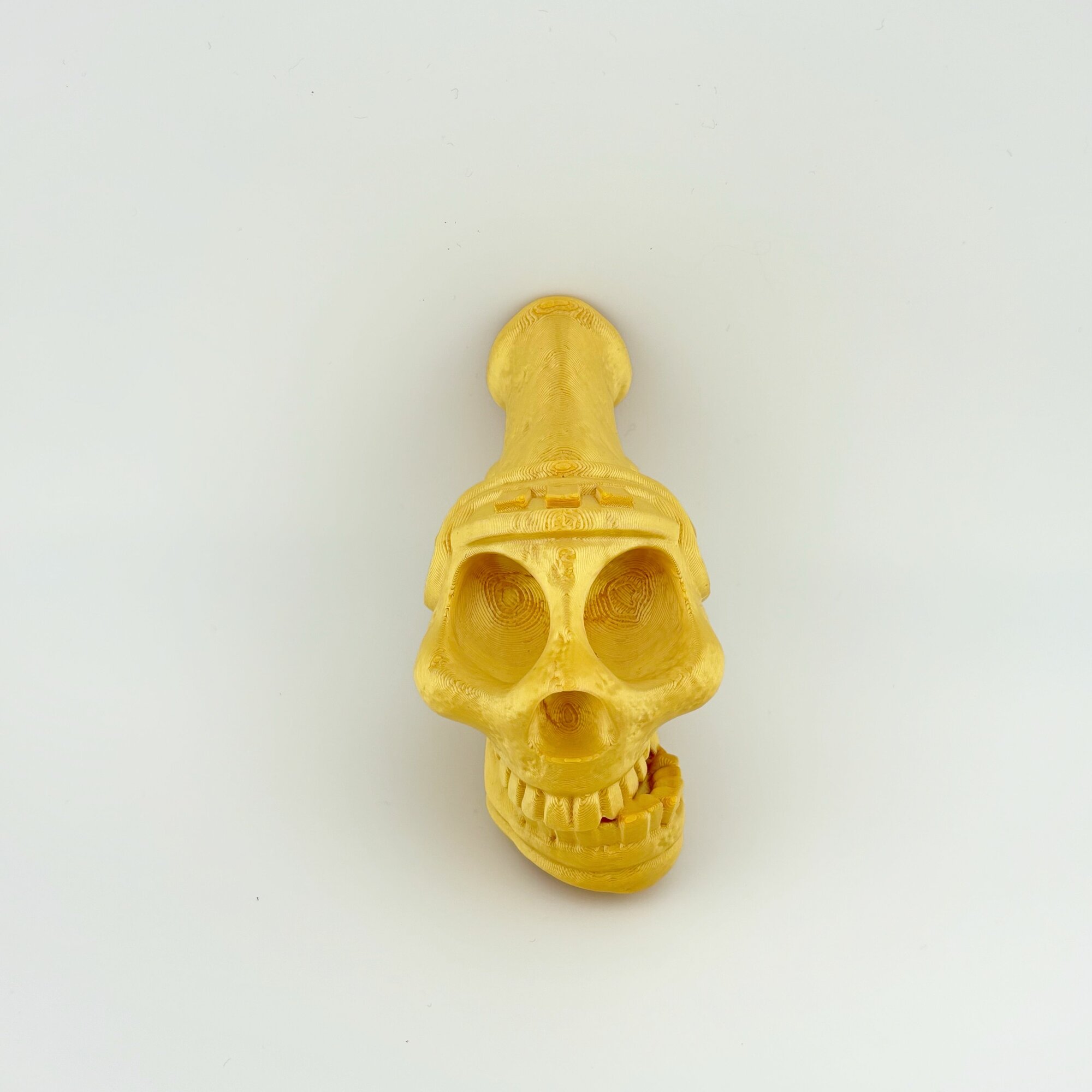 Ацтекский свисток смерти в форме скелета