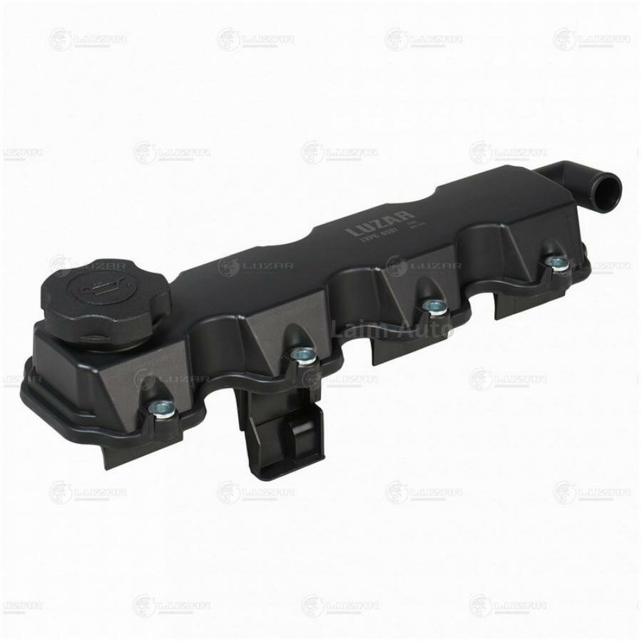 LUZAR LVPC-0501 Крышка клапанная для а/м Chevrolet Lanos (97-)/Daewoo Nexia (97-) 1.5i (с прокл.) (LVPC 0501)