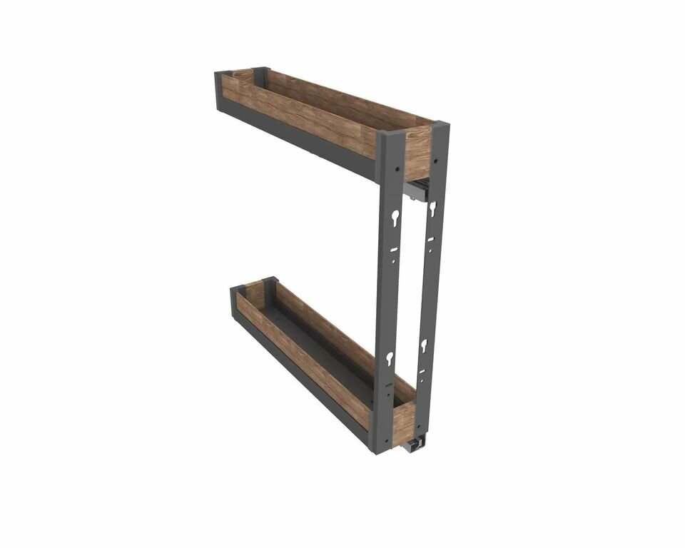 Бутылочница Firmax Dana Wood в базу 150 мм, левая, выкатная