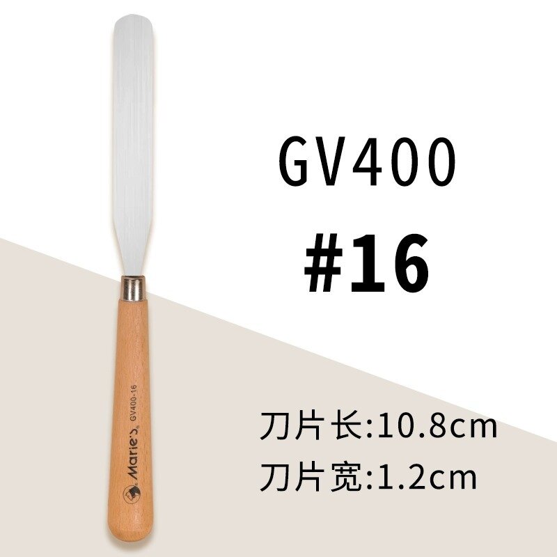 Скребок Марли Арт GV300, для рисования, гуашь, акрил, масло, 4 подлинных