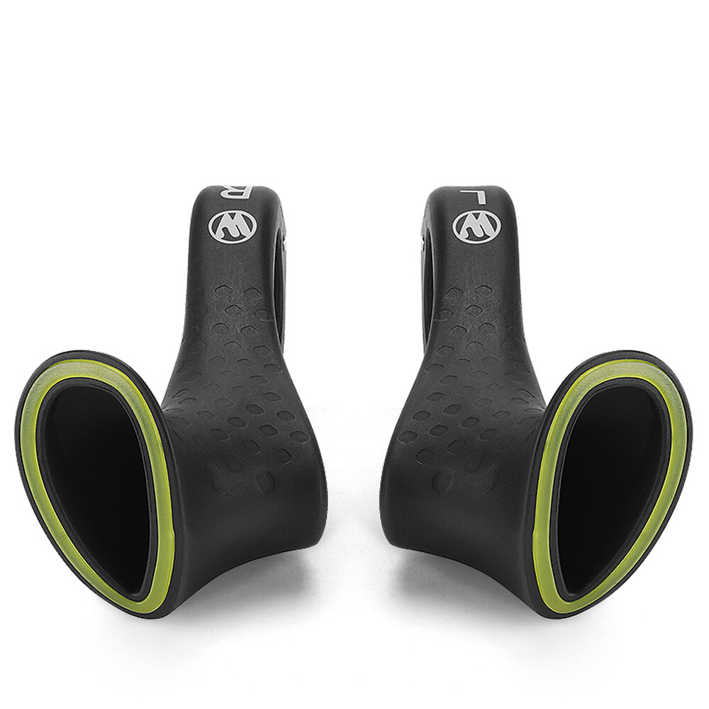 Удобные флуоресцентные накладки на руль велосипеда, эргономичный дизайн, нейлоновые ручки для велосипедного руля, аксессуар для велоспорта.
