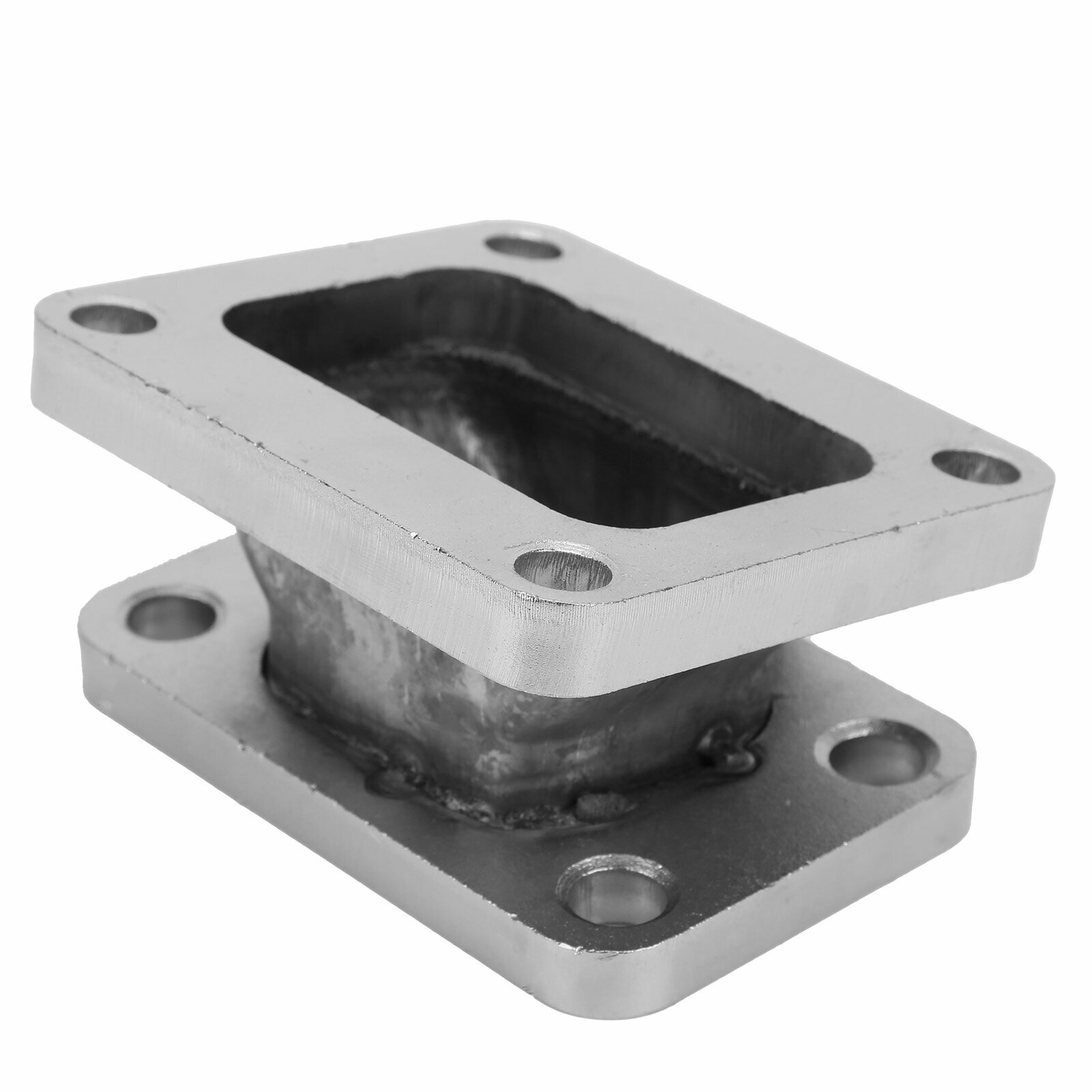 Адаптер фланца турбо -выхлопных коллекторов 15 градусов для аксессуара из нержавеющей стали с T3 до T4