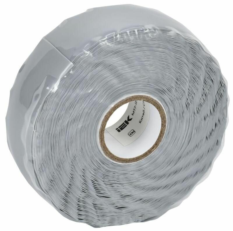 Изолента самослипающаяся 0.5х25мм 70 MIXTAPE 7 силиконовая резиновая (рул.9.1м) IEK MT7-IZ32-D05-25-D91