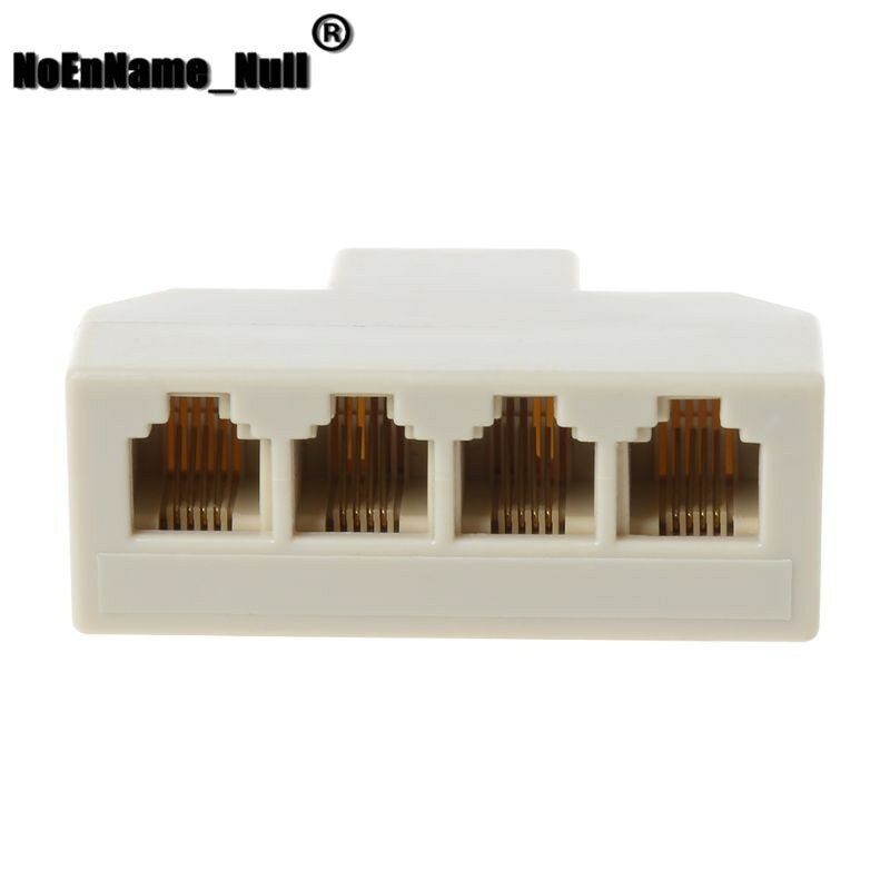 1 шт. RJ11 разветвитель 3-канальный адаптер 1 M на 4 F RJ-11 6P4C телефонный разъем разветвитель дропшиппинг