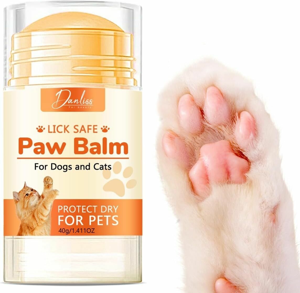 Мазь для собачьих лап, натуральный батончик для 2025