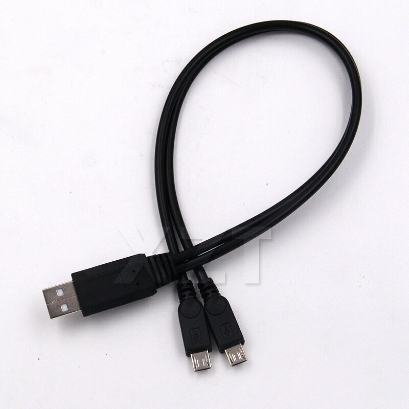USB 2.0 на двойной Micro USB кабель-адаптер для передачи данных зарядный шнур мужской-мужской 2 Micro-USB разветвитель д