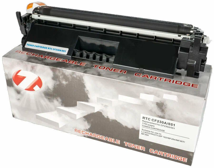 Тонер-картридж HP LJ M203/M227/Canon iSENSYS LBP-162/MF264 CF230A/051 (1.7k) с MR 7Q