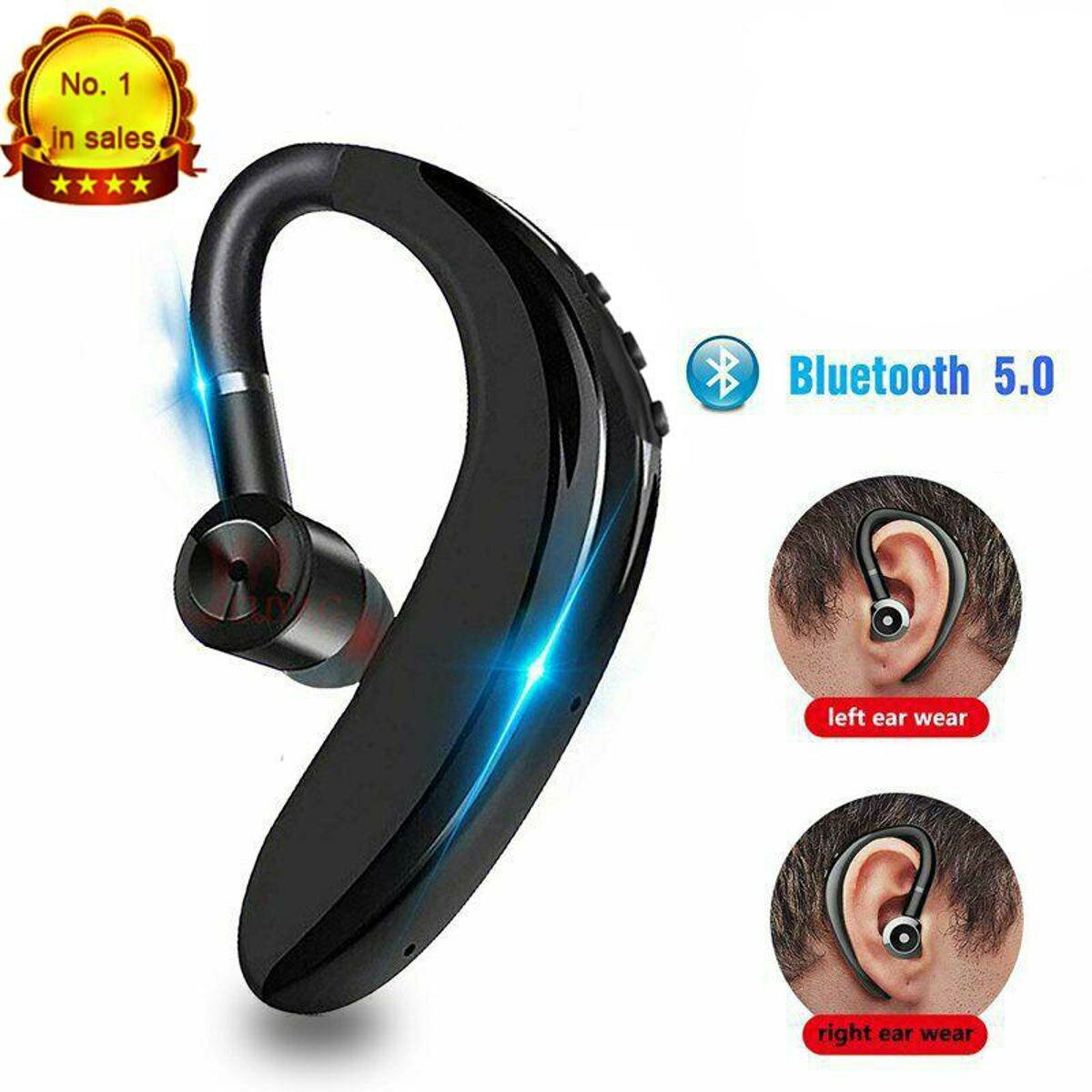 S109 Business Wireless Bluetooth Headphones HD Hands free Calling Водонепроницаемые наушники-вкладыши Call Reminder Busi