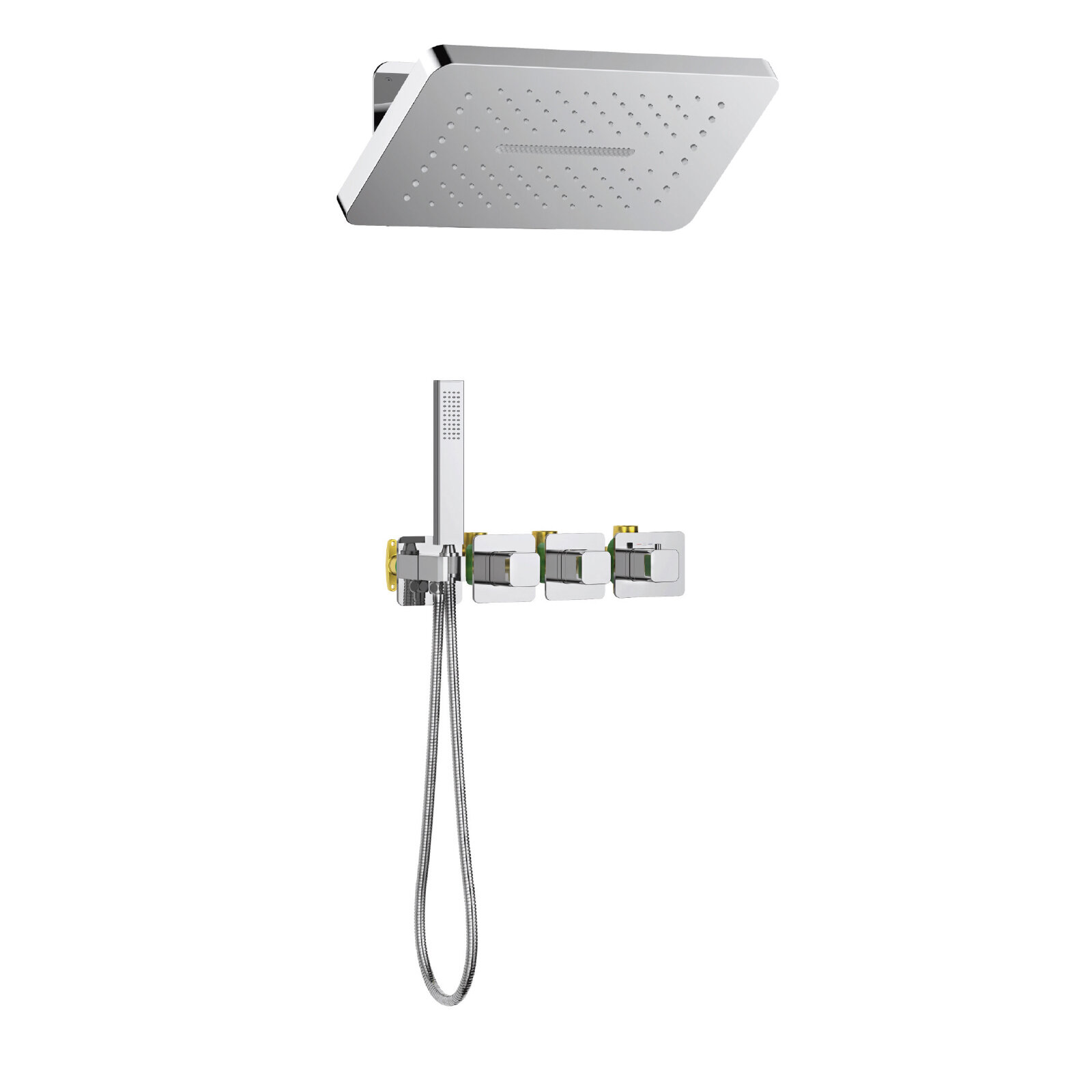 Душевая система встроенная с термостатом Timo Petruma SX-5249/00SM хром