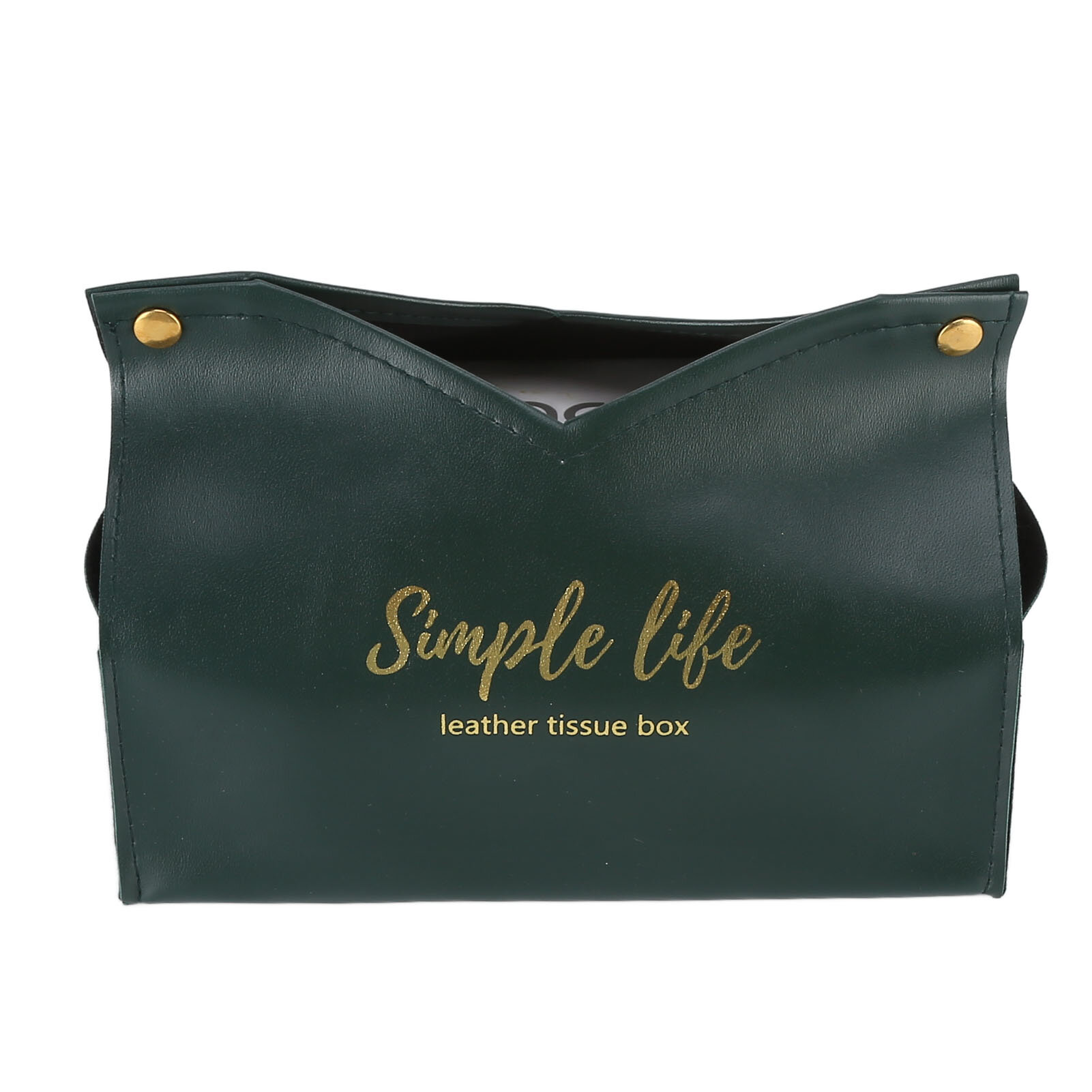 Сумка для ткани искусственная кожа винтажная кухонная бумажная коробка полотенца контейнер для Office Homegreen