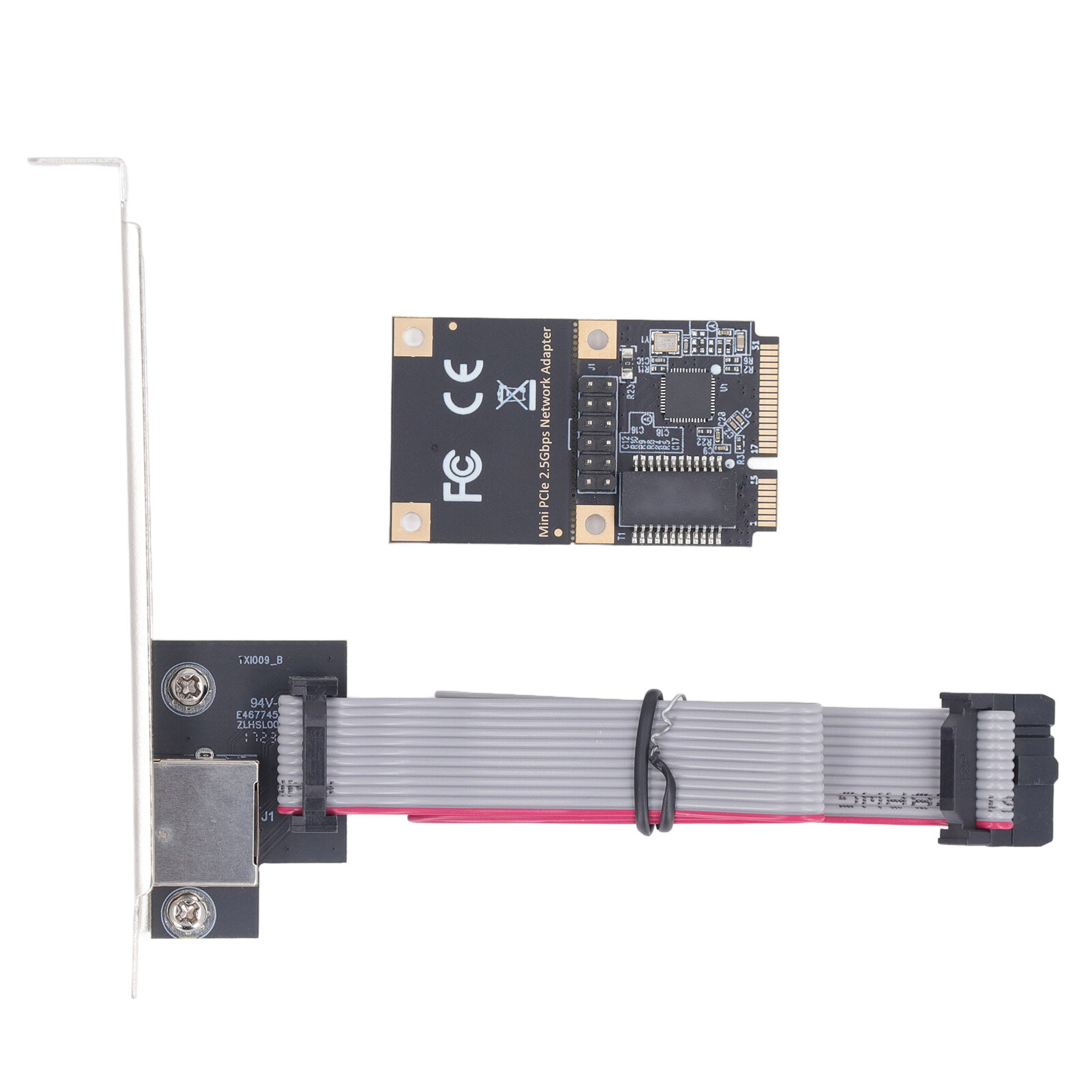 2.5G Mini PCIe адаптер Gigabit Ethernet с RJ45 для ПК