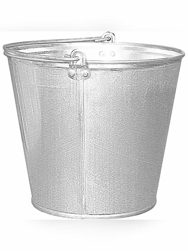 Ведро, 12 л, оцинкованное Россия Сибртех 67591