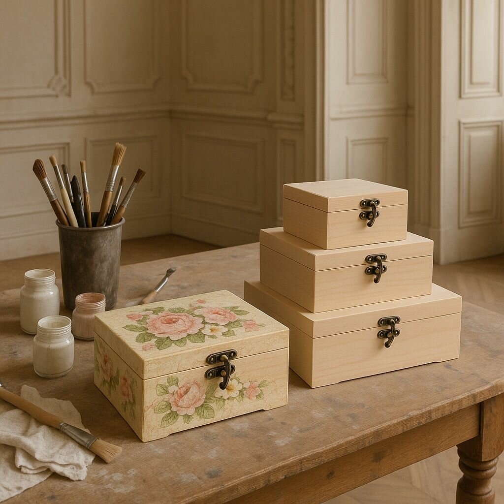 Шкатулка матрешка 21*17*7 (3 шкатулки входящие друг в друга)