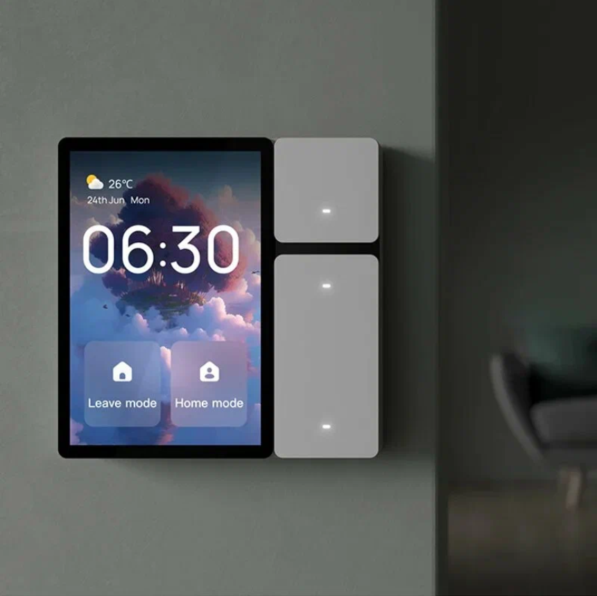 Панель управления умным домом HTDTMTI, 3,5", Wi-Fi/ZigBee/Bluetooth-совместимость, ИК-пульт