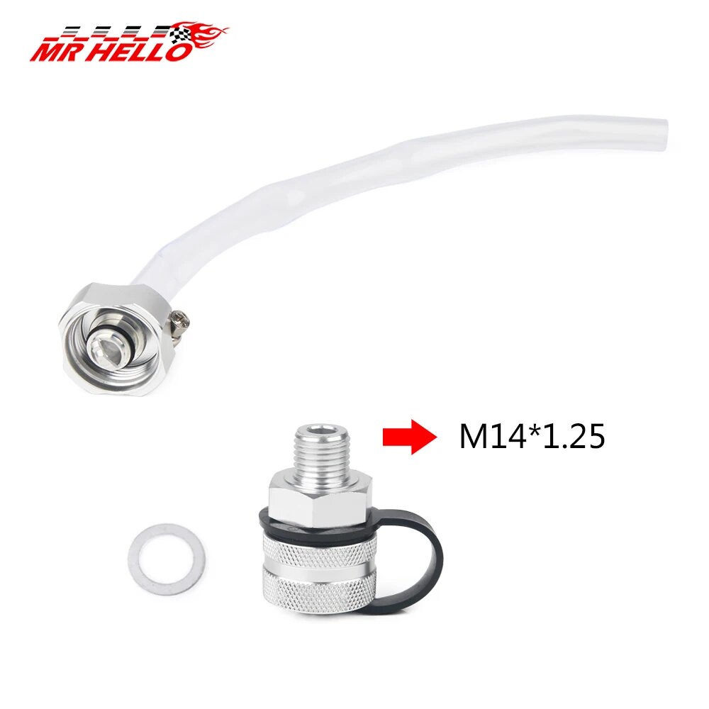 Клапан слива масла из алюминиевого сплава, быстрый слив для M14*1,5 M14*1,25 M12*1,25 M14x1.25