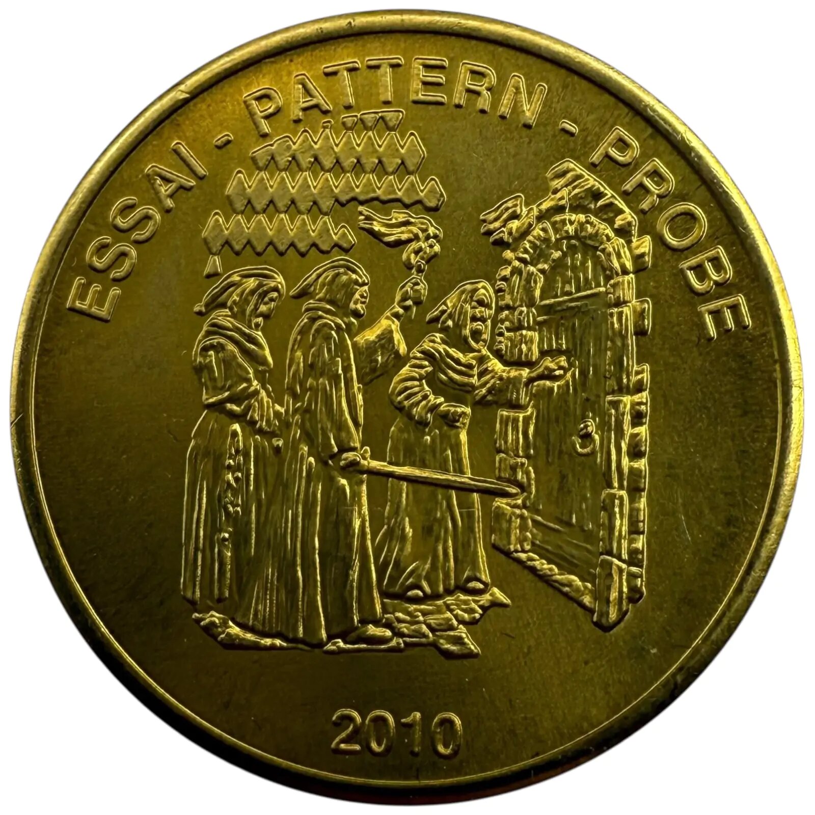 Монако 50 евроцентов (Xeros Ceros) 2010 г. (Проба)