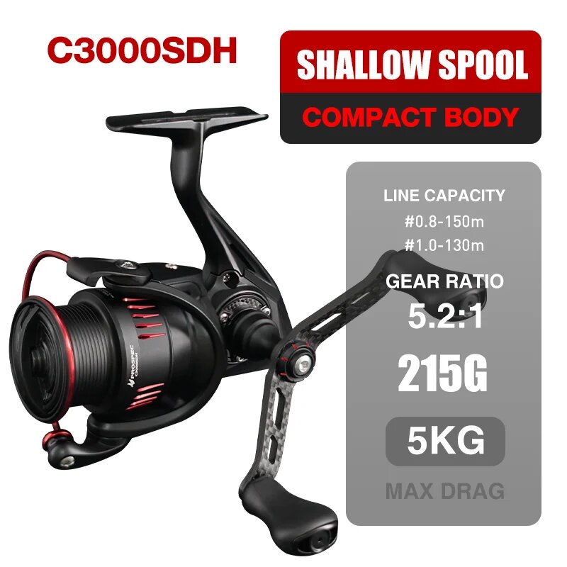 Seasir P-Series Prospec Безынерционная катушка для спиннинга C3000SDH