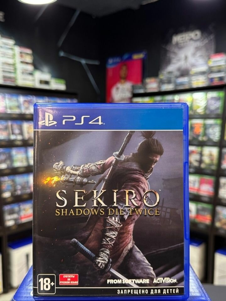 Игра Sekiro: Shadows Die Twice PS4 (Русская обложка) (Box)