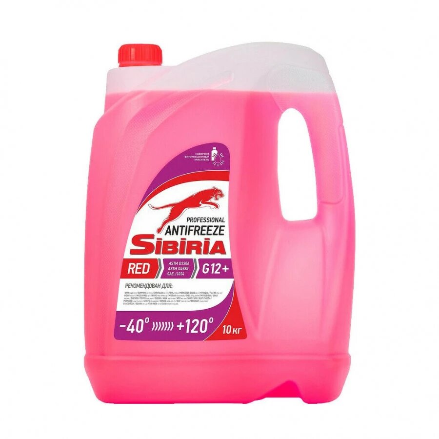 Sibiria SIBIRIA ANTIFREEZE -40 G12+ 10L