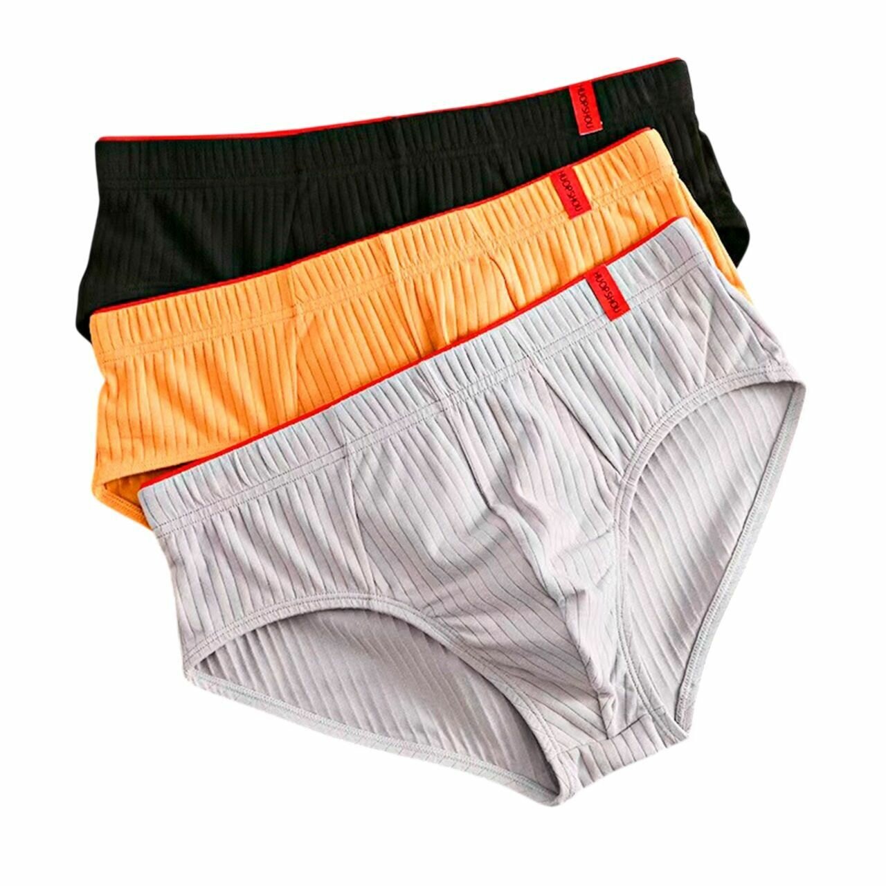 Трусы Набор трусов-брифов в рубчик, комплект