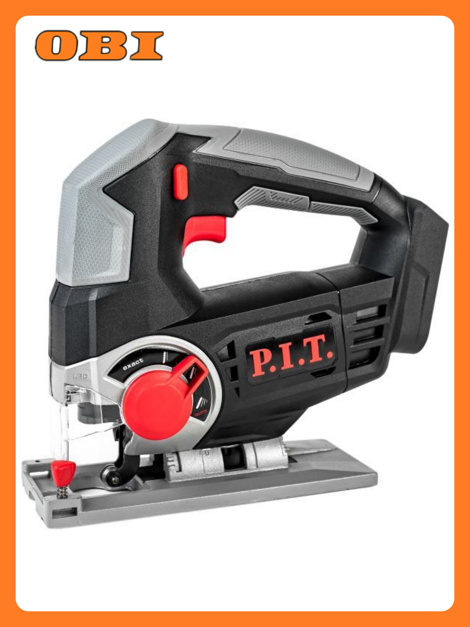 Лобзик аккумуляторный P.I.T. PST20H-80A SOLO 20В без АКБ и З/У