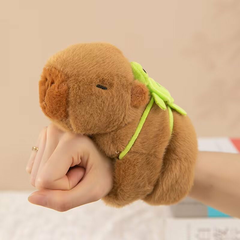 Трансграничная оптовая поставка плюшевых игрушек-капибар, маленьких кукол-капибар в рюкзаках и плюшевых игрушек-капибар