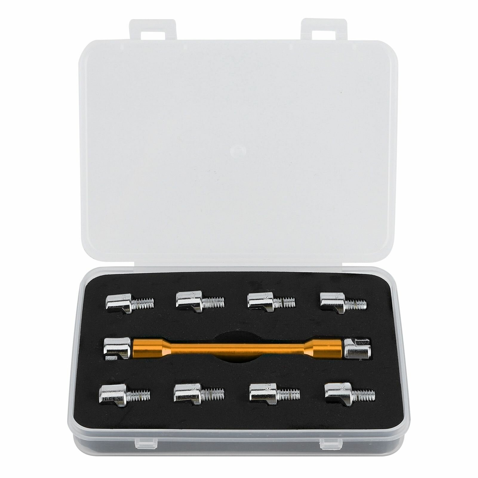 Набор гаечных ключей для спиц мотоцикла с ЧПУ 5,0-6,8 длина 93 мм/3,7 дюйма для большинства мотоциклов Gold