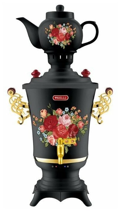 Электрический самовар-термопот KELLI KL-1346 4 литра (OL)