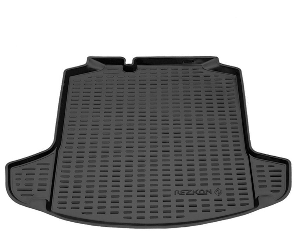 Коврик в багажник пластиковый для Skoda Rapid (14-20)/(20-Н. В.) с карманами series B