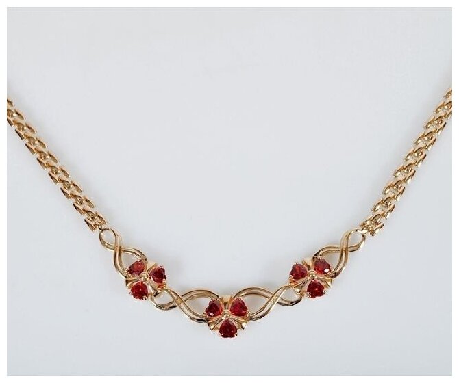 Колье, гранат