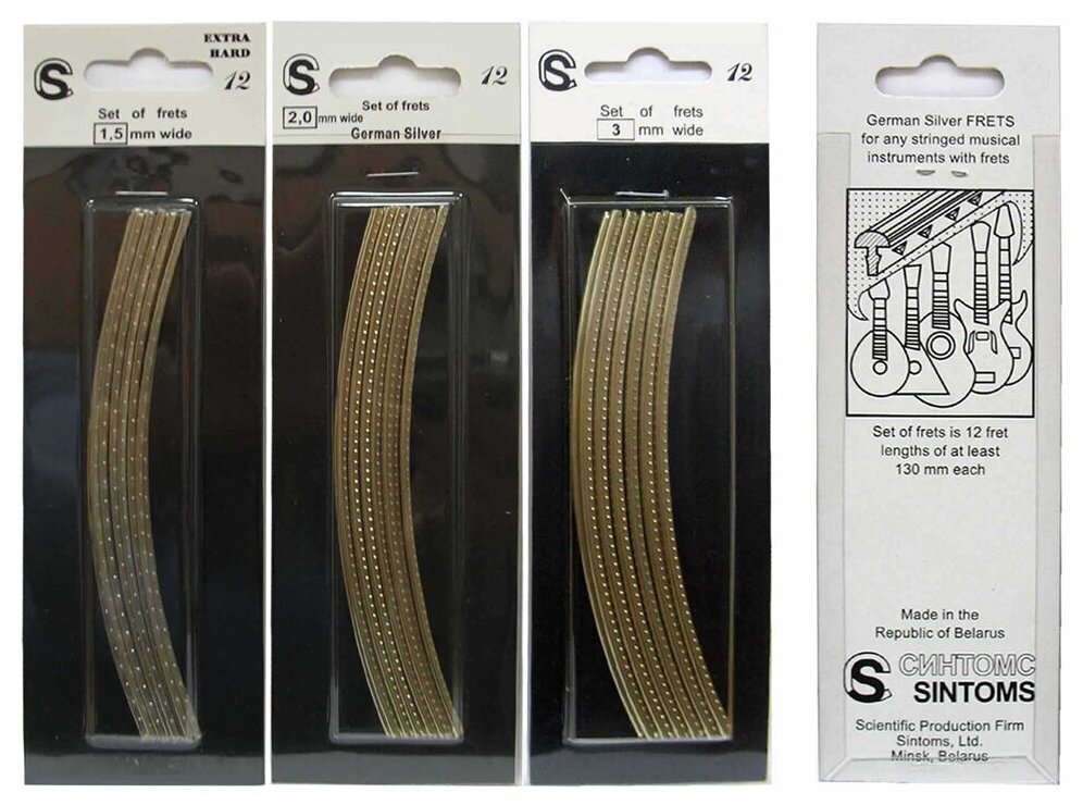 Комплект ладов из нейзильбера 3.0мм Sintoms 300147Se. h