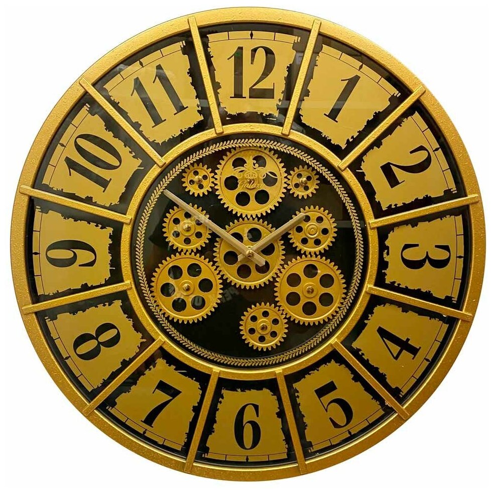 Galaxy Настенные часы с шестеренками GALAXY CRK-500-A