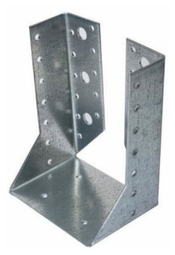 Опора бруса перфорированная 140х50 раскрытая ц (упак 5 шт)