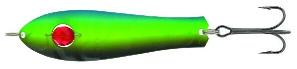 Блесна Kuusamo Professor 3, 75/9 (бусинка) Gre/Fye/Blu-S