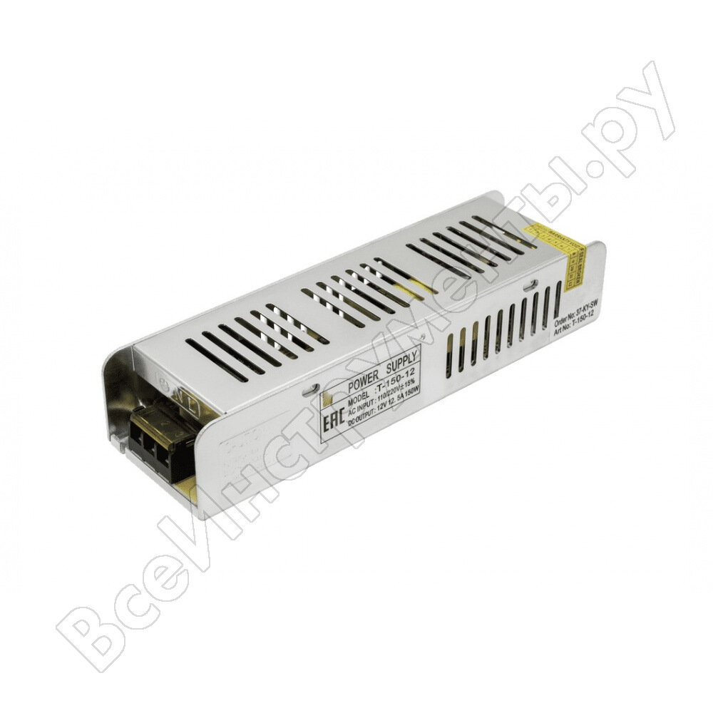 Компактный узкий блок питания SWG 150W, 12V, T-150-12 00000000167