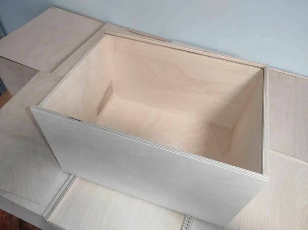 Ящик деревянный с крышкой, ящик для хранения, подарочный ящик