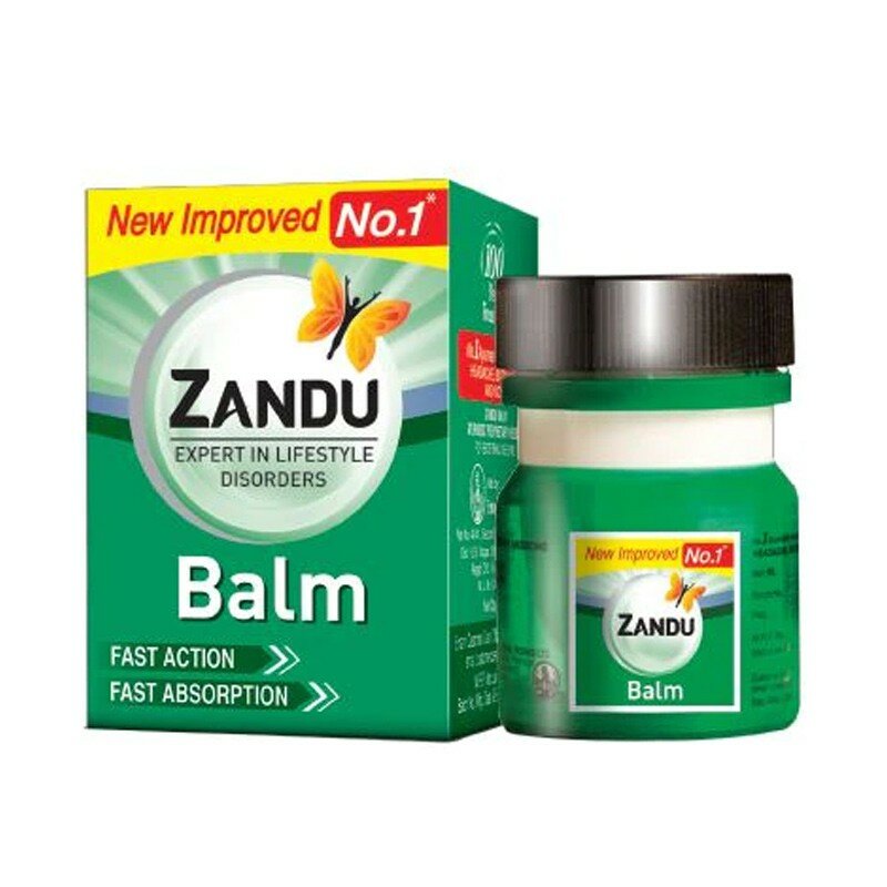 Бальзам Против боли Занду (Zandu Balm), 8 мл
