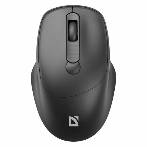 Мышь Defender Feam MM-296, оптическая, беспроводная, USB, черный [52296]