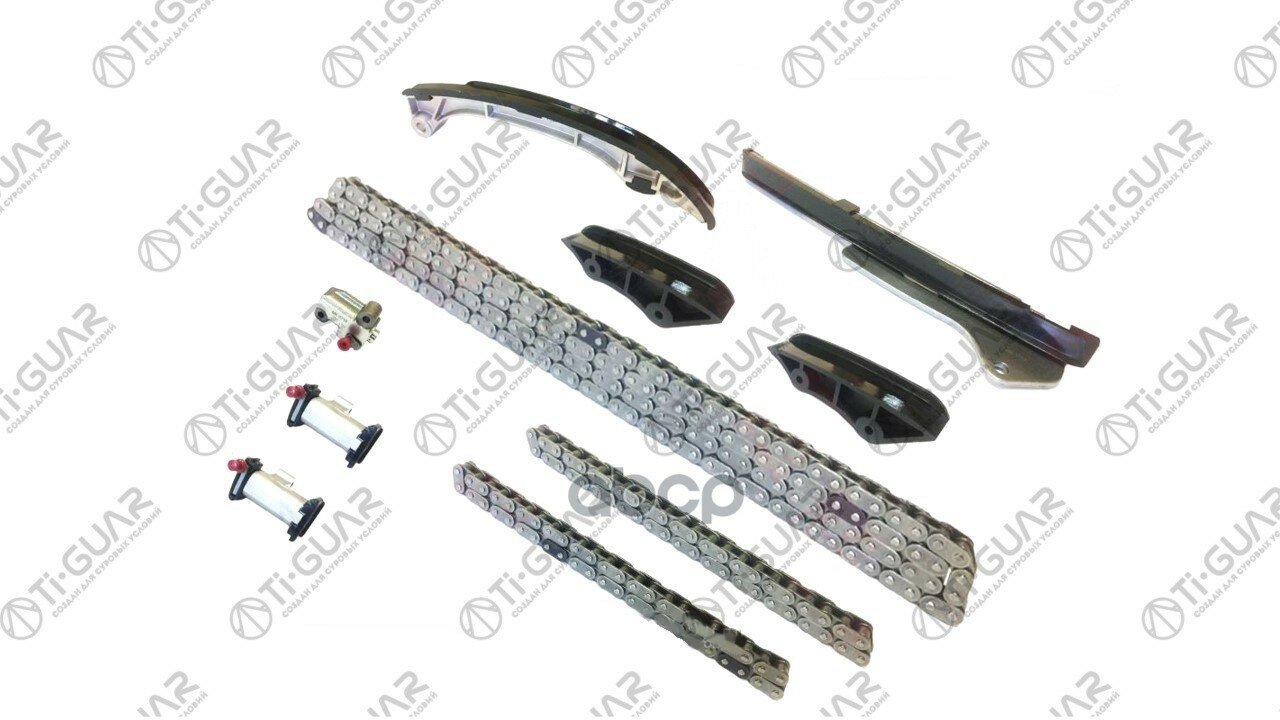 Ремкомплект ГРМ / Ti-GUAR для Toyota Camry Highlander RAV4 Lexus IS GS; число звеньев цепи 170; TG-ETK-008; TKTY212A TK0060 K.