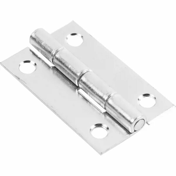 Петля мебельная карточная Левша 50x30 мм сталь цвет никель 2 шт.