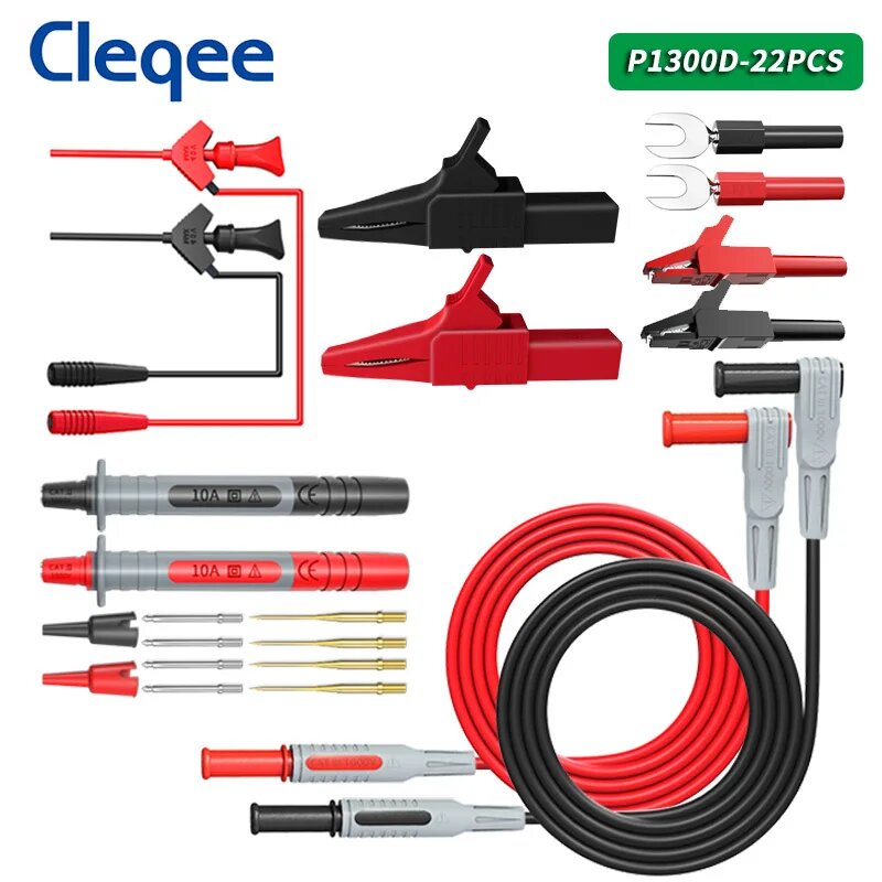 Комплект щупов Cleqee P1300D 22шт