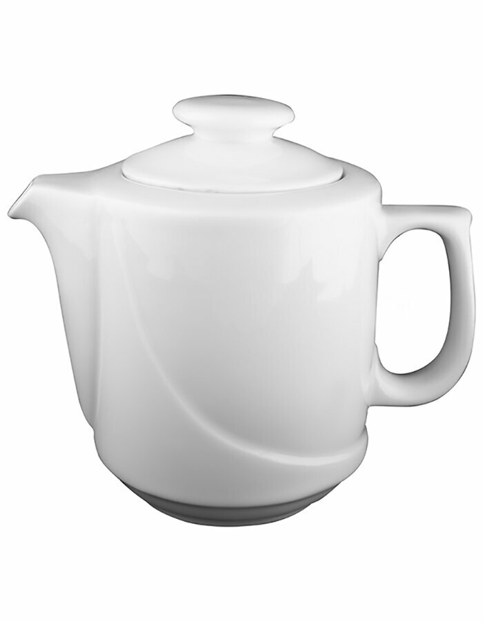 Чайник заварочный Башкирский фарфор Белая, фарфоровый, 750 мл