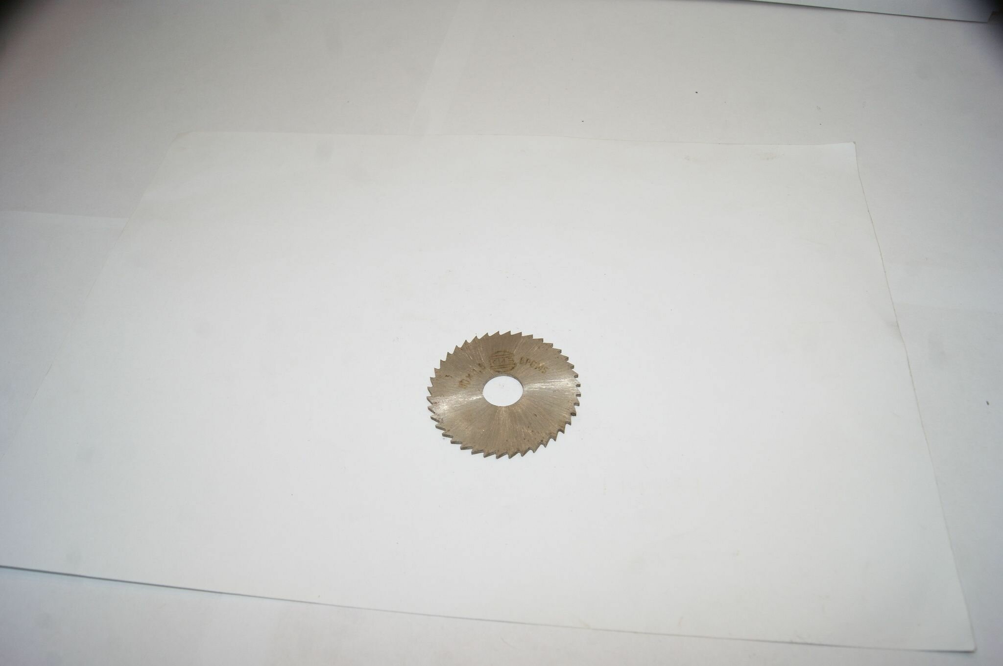 Фреза отрезная дисковая по металлу 50х1.6х13мм. z 40 Р6М5 СССР без фаски