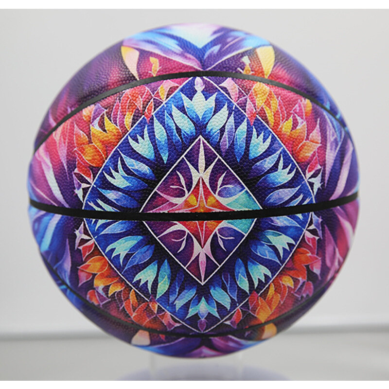 Баскетбольный мяч "Год Дракона", №3, для детей, цвет Tie-dye