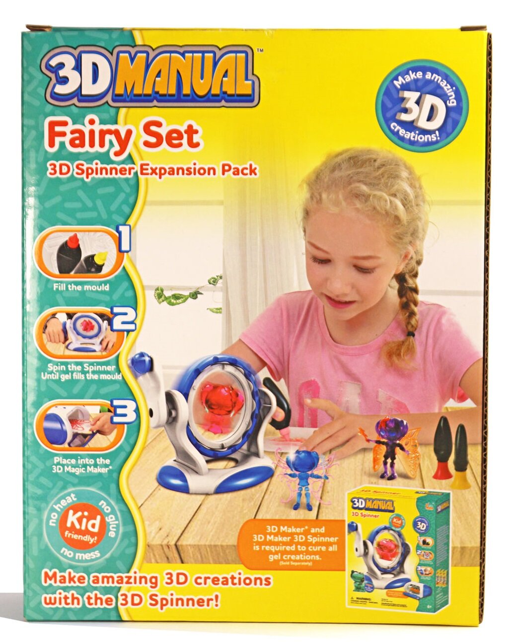 Комплект для 3D Спинера (мэджик ГЛЮ) - Феи (LM111-3)