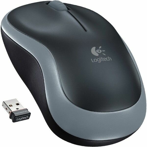 Беспроводная мышь Logitech M185 (910-002252) Swift Grey
