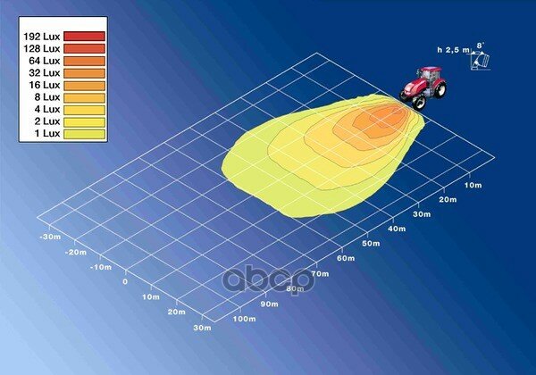 Фара рабочего освещения, D1S, 12 V HELLA арт. 1GA 996 461-311
