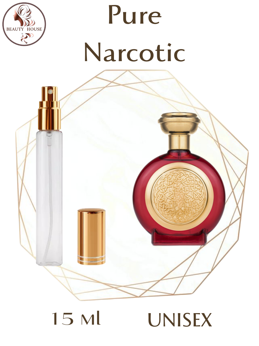 Духи парфюм Pure Narcotic спрей 15 мл унисекс, цветочные, древесные, мускусные
